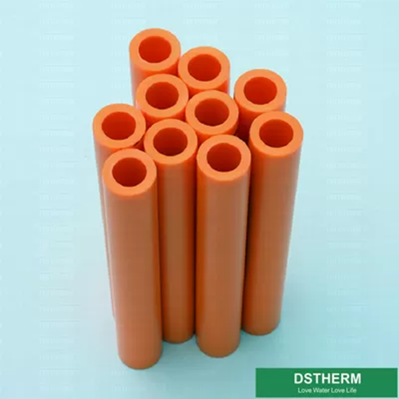 Ppr Pipe Orange Color Polypropylene Random Type C Ppr Pipe Cold and Hot ...